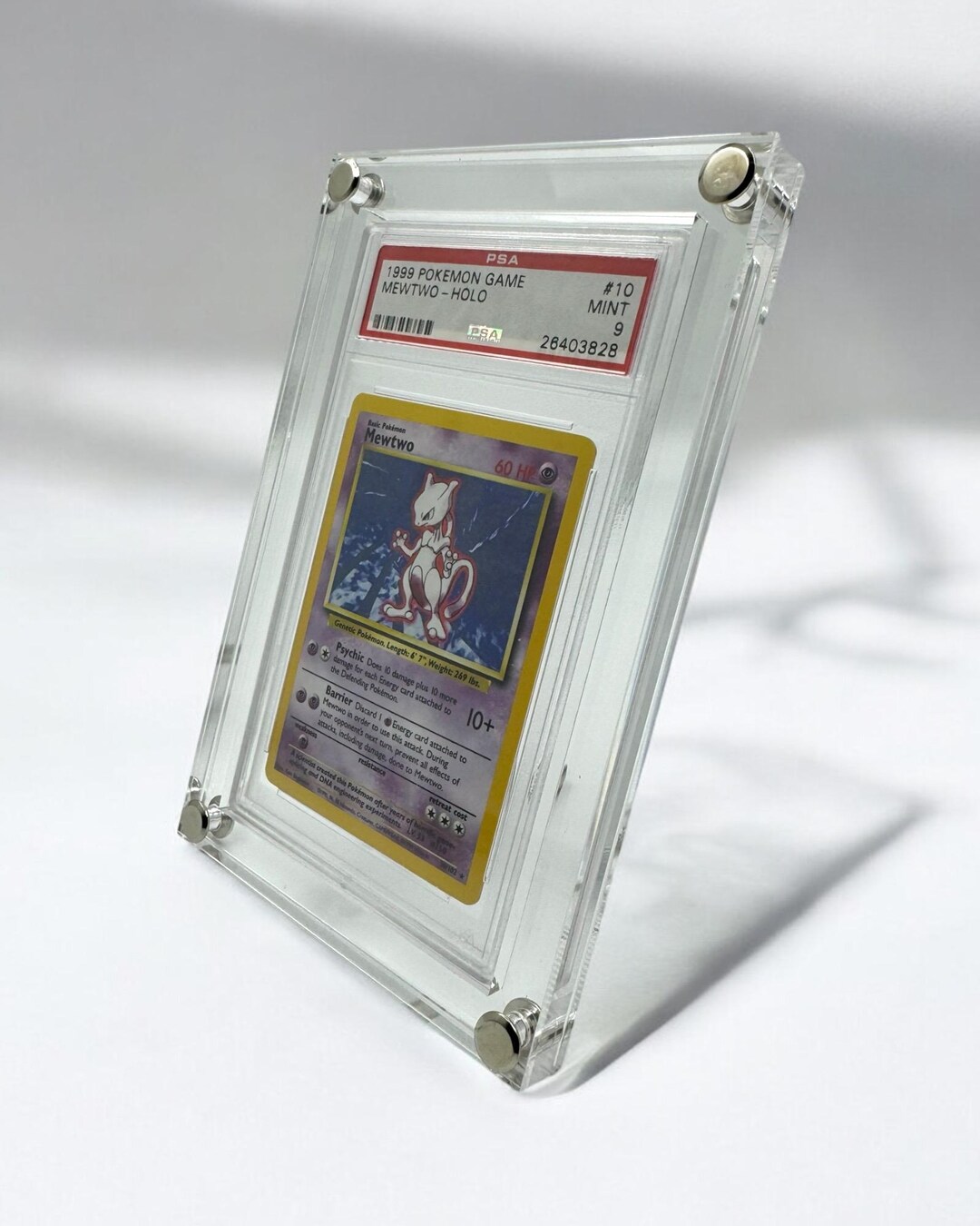 Psa/cgc 1 Grid Card Desktop Display Frame With Added UV Protection ...