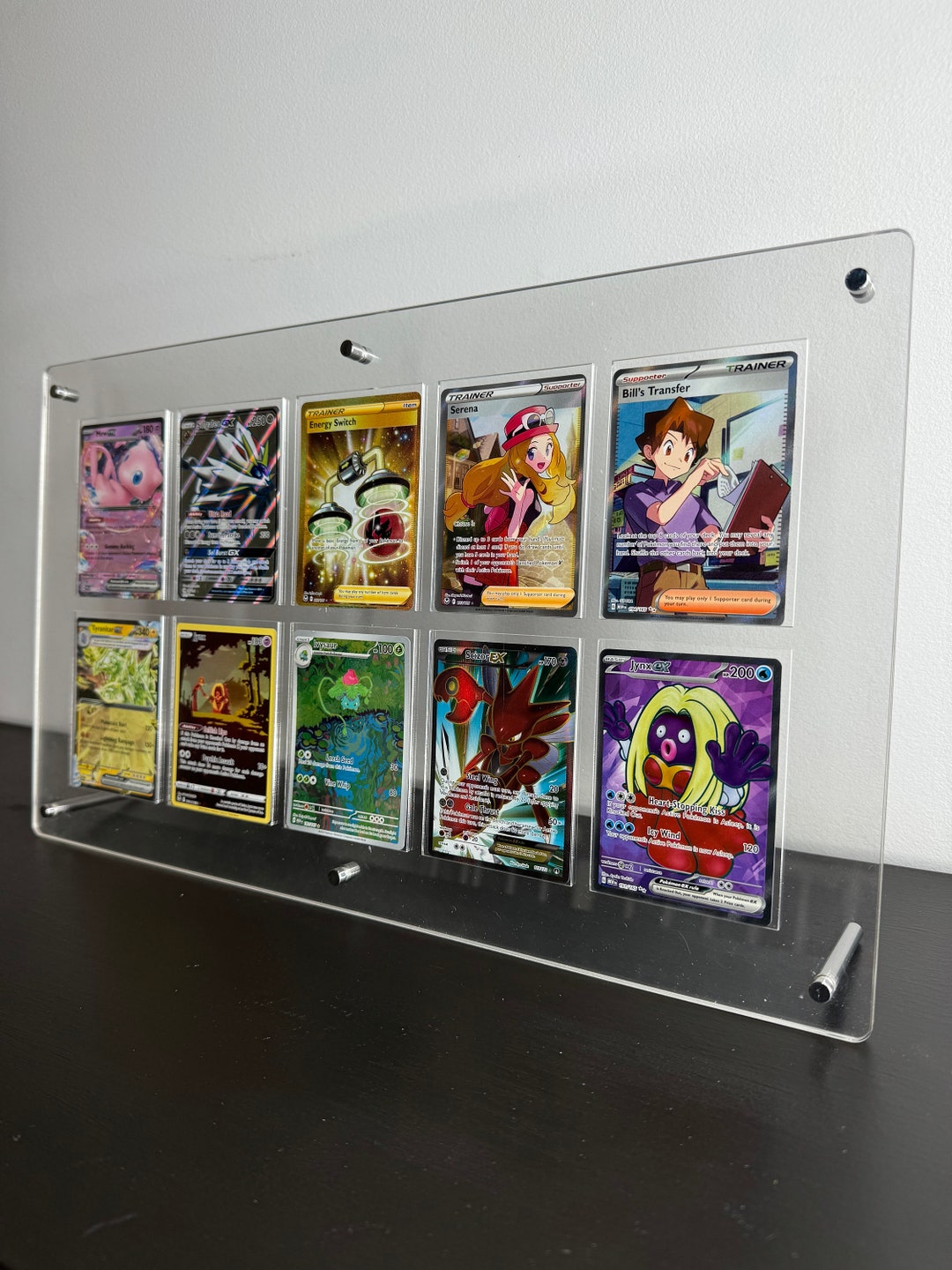 Acrylic Ungraded Card Desktop Frame: 10 Grid, Nba/pokemon Sports ...