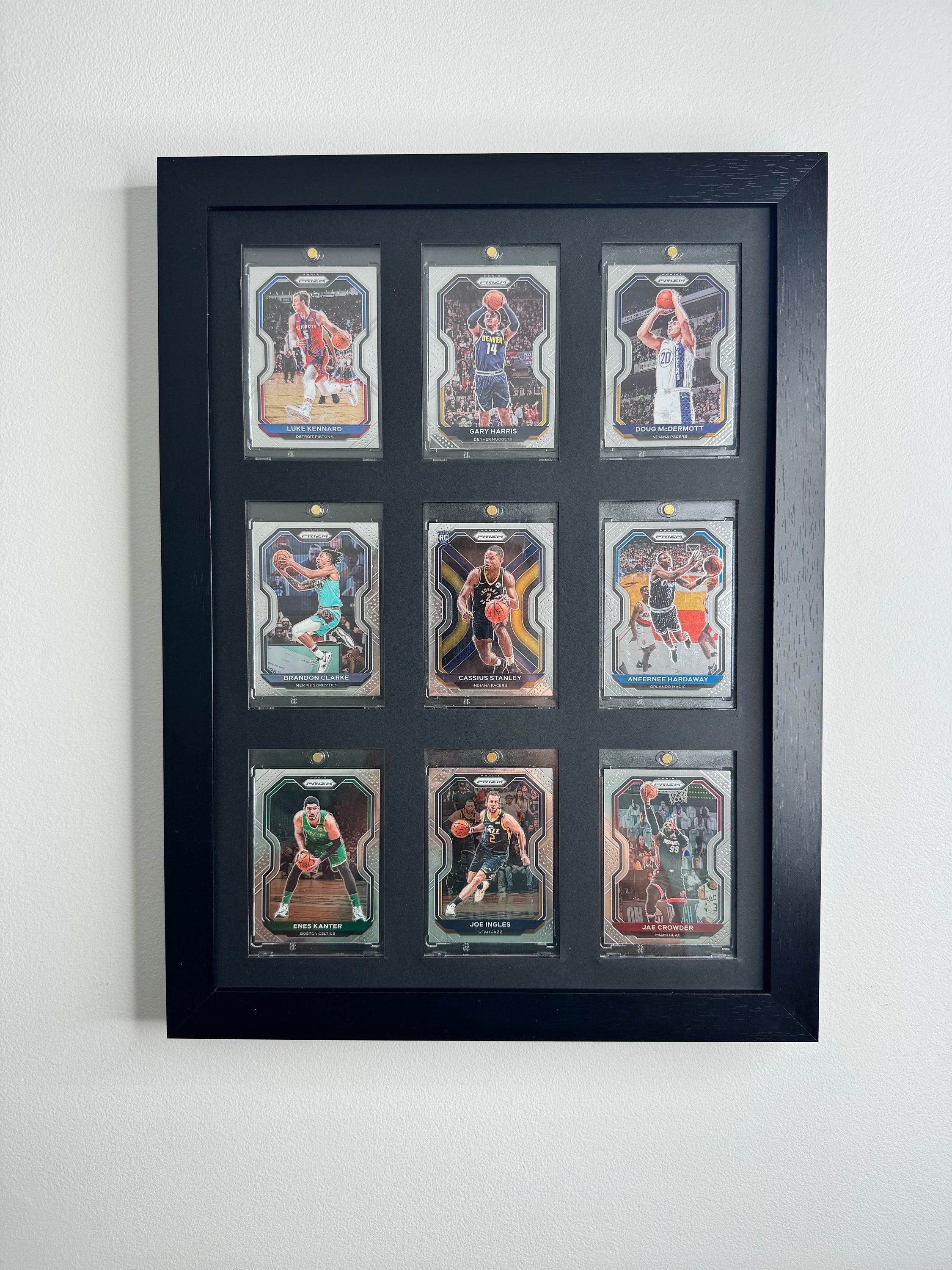 One Touch Card Wall Frame: 9 Grid, Nba/pokemon Sports Collectibles ...
