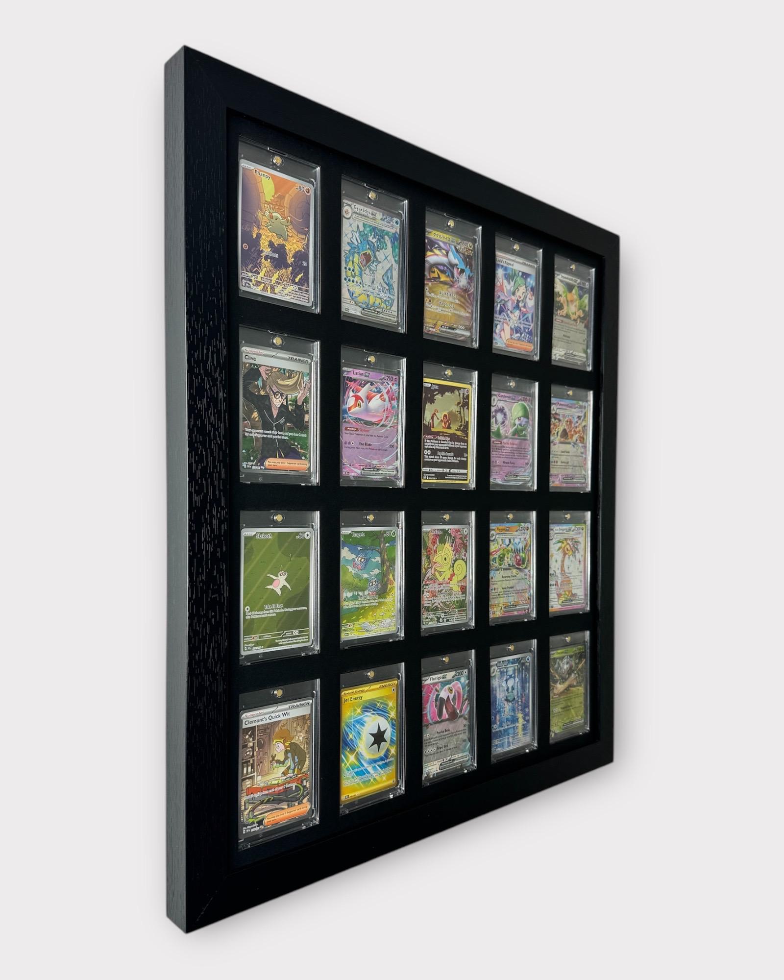 One Touch Card Wall Frame: 20 Grid, Nba/pokemon Sports Collectibles ...