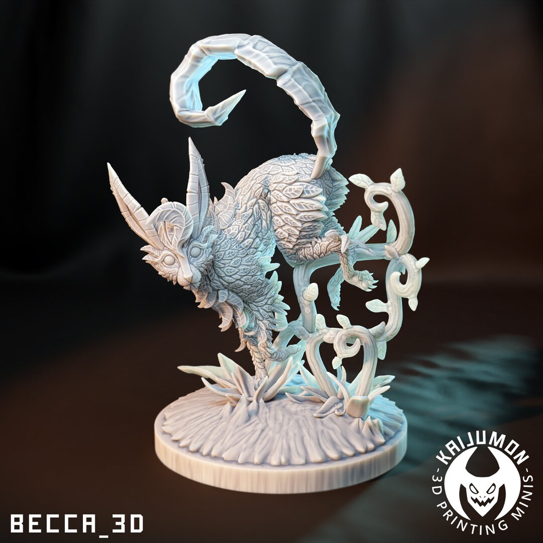 Kaijumon - Leafeon and Glaceon - Pokemon Fanart - 3D Printed - Tabletop ...