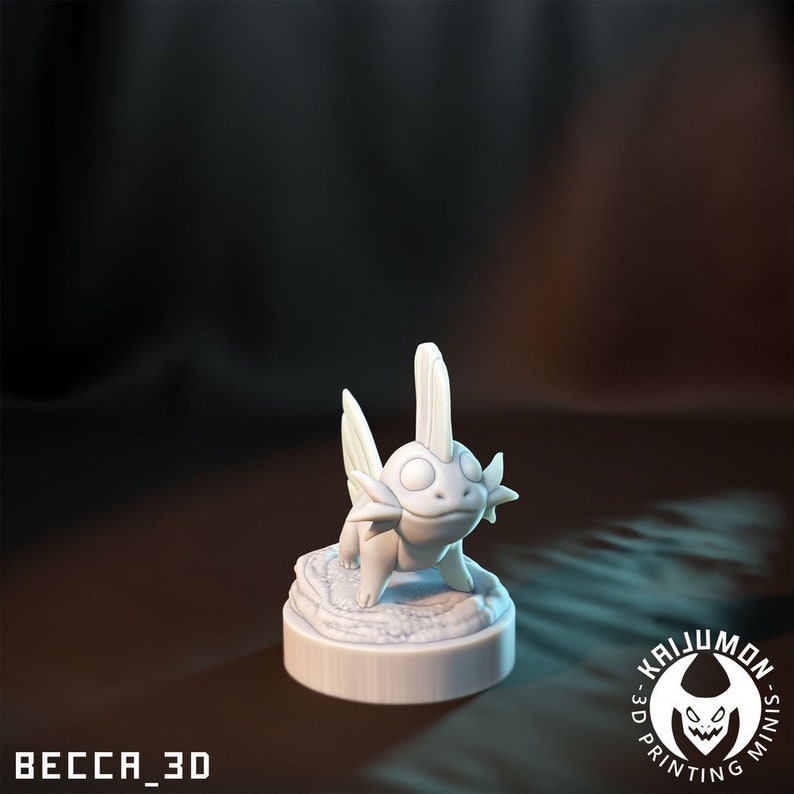 Kaijumon Swampert and Mega Swampert Pokemon Fanart 7K 3D Print Tabletop RPG Display Model 20/25 ...