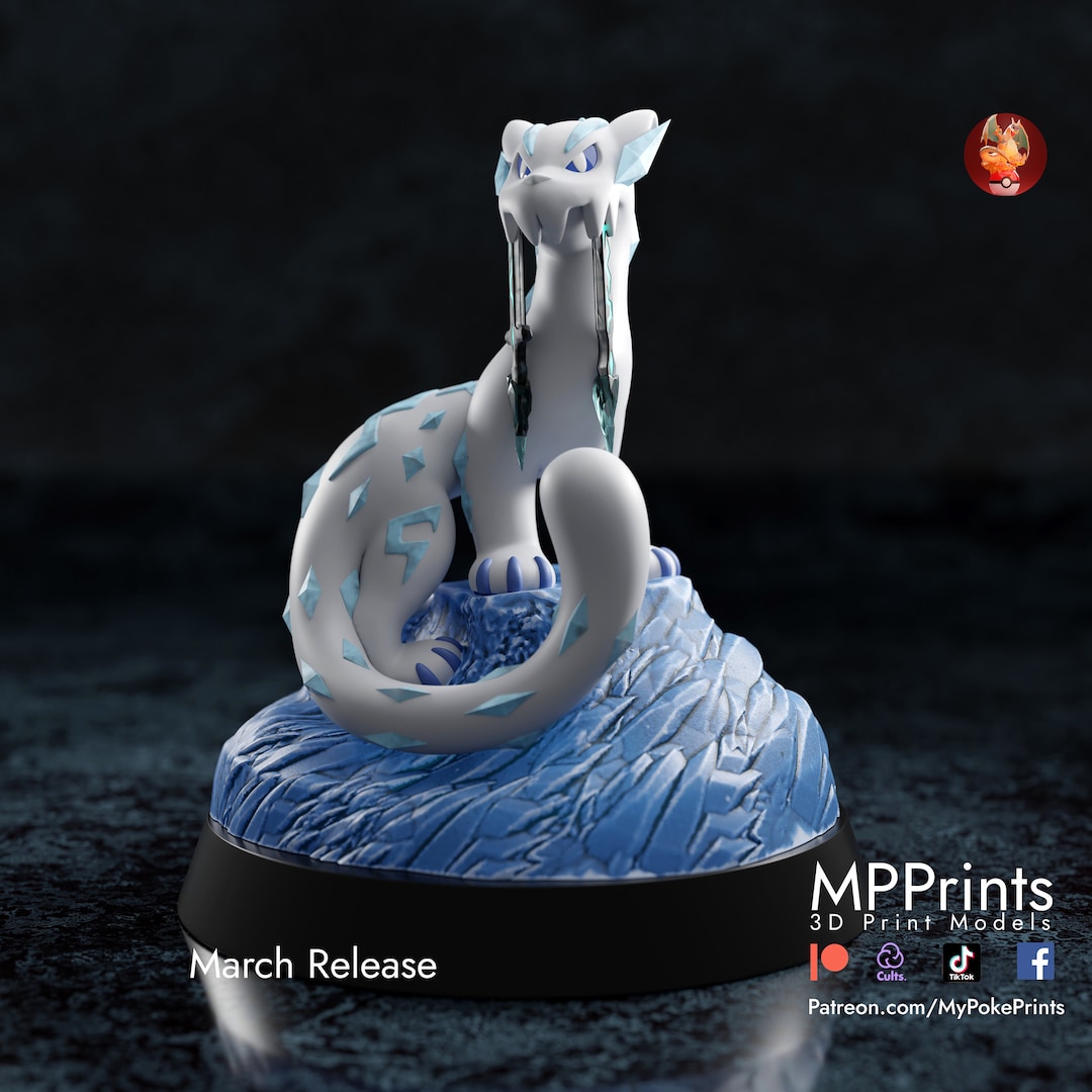 Mypokeprints - Chien-pao - Pokemon Fanart - 7K Resin 3D Print ...