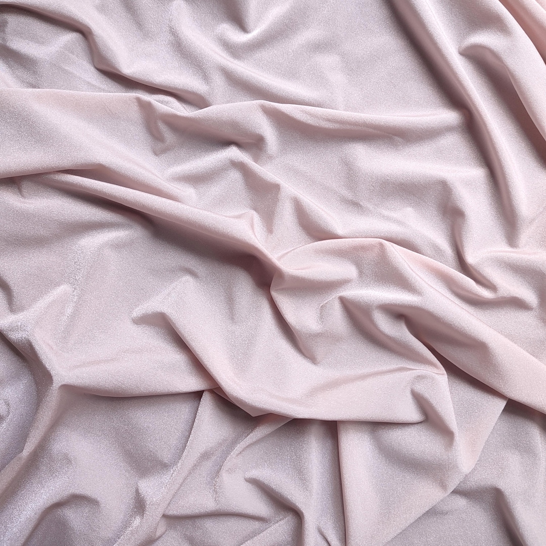 Silver Peony Microfiber Fabric for Sewing Lingerie, Pink Lycra Fabric ...