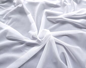 Coral Stretch Mesh Fabric, Elastic Mesh, Power Net, Elastic Pink Mesh ...