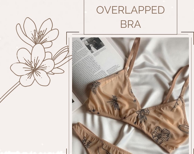 PDF Sewing Pattern Riley Crossover Bra - Etsy Canada