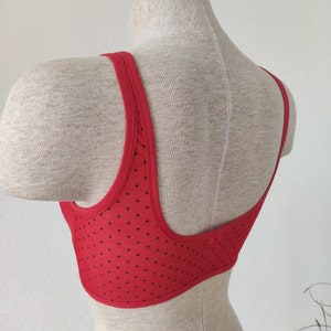 Soft Bra Top Sewing Pattern PDF • No Underwire Bralette • Darted ...