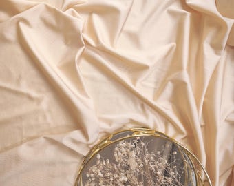 Elastic Apricot Matte Microfiber Fabric, Lycra Fabric, High Quality ...