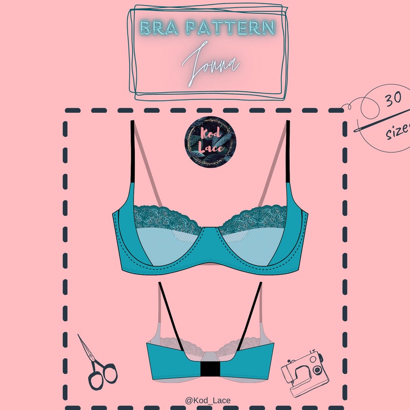 Bra Pattern - Etsy