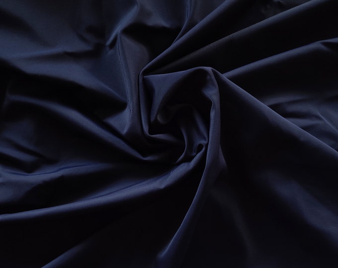 Elastic Blue Microfiber Fabric for Sewing Lingerie, Lycra Fabric, High ...