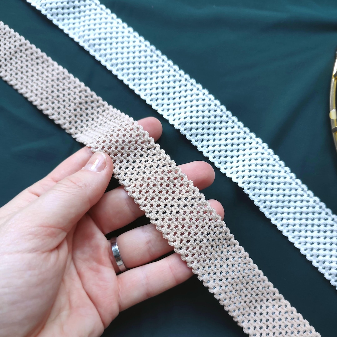 Decorative Elastic Band 25mm, Waistband Elastic, Elastic Rubber, Craft ...