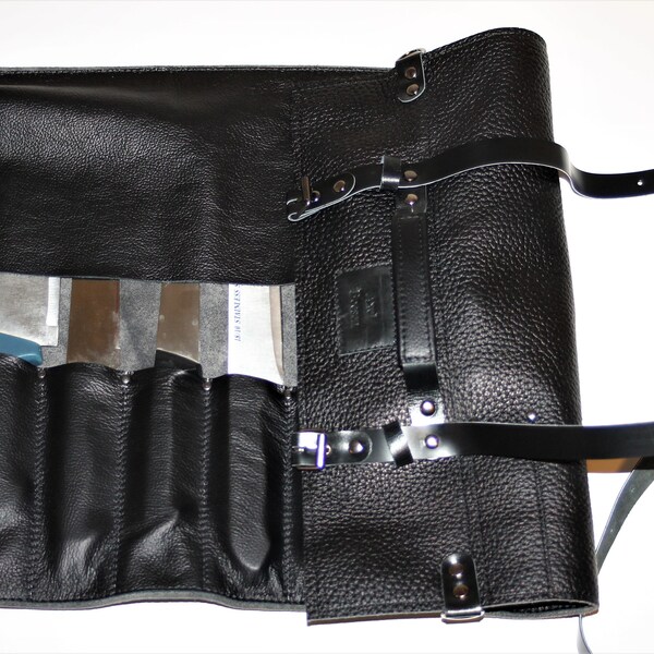 Leather Knife Roll - Etsy