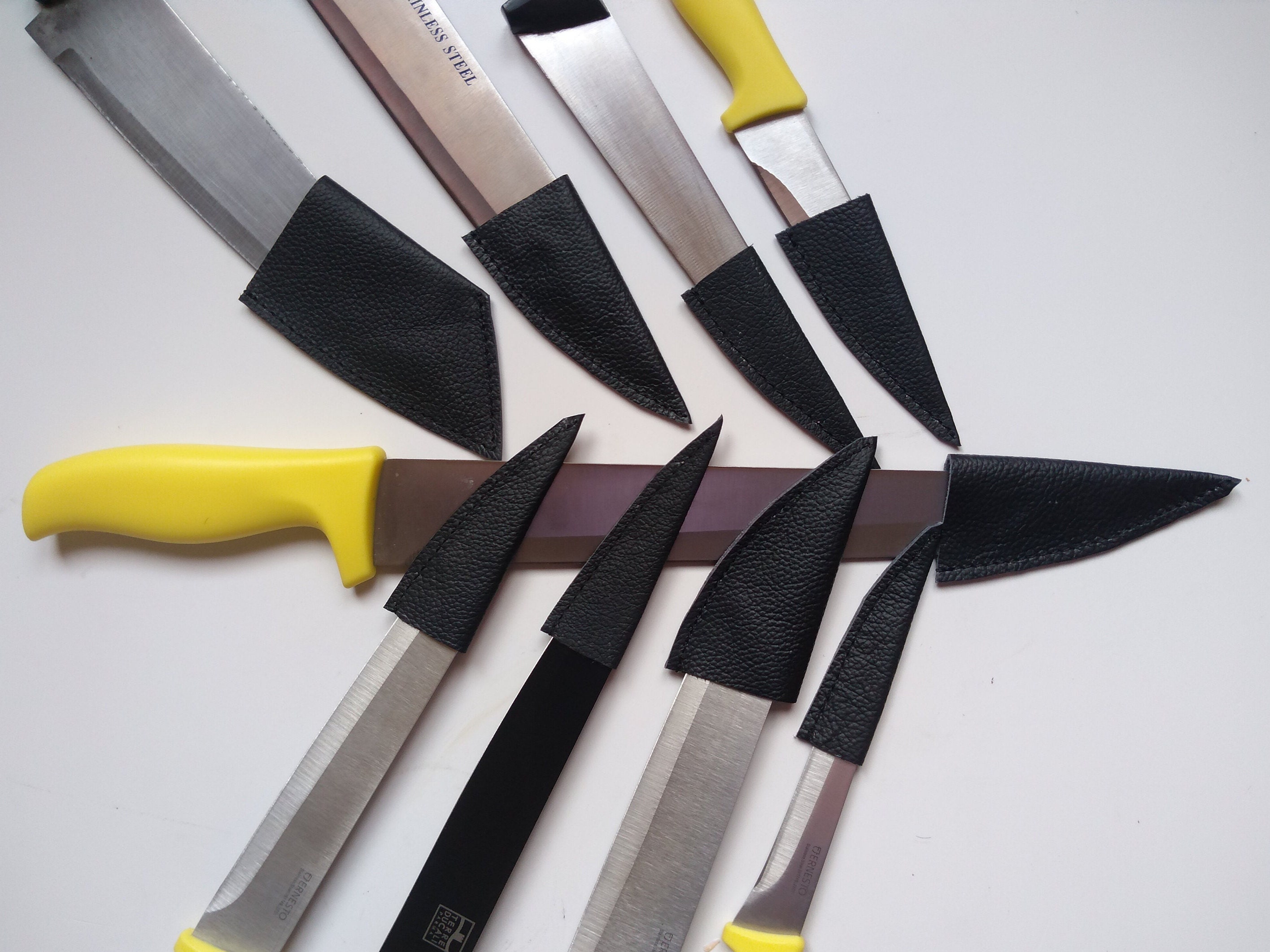 Sheath for Knives Leather Blade Cover Leather Knife Cover - Etsy