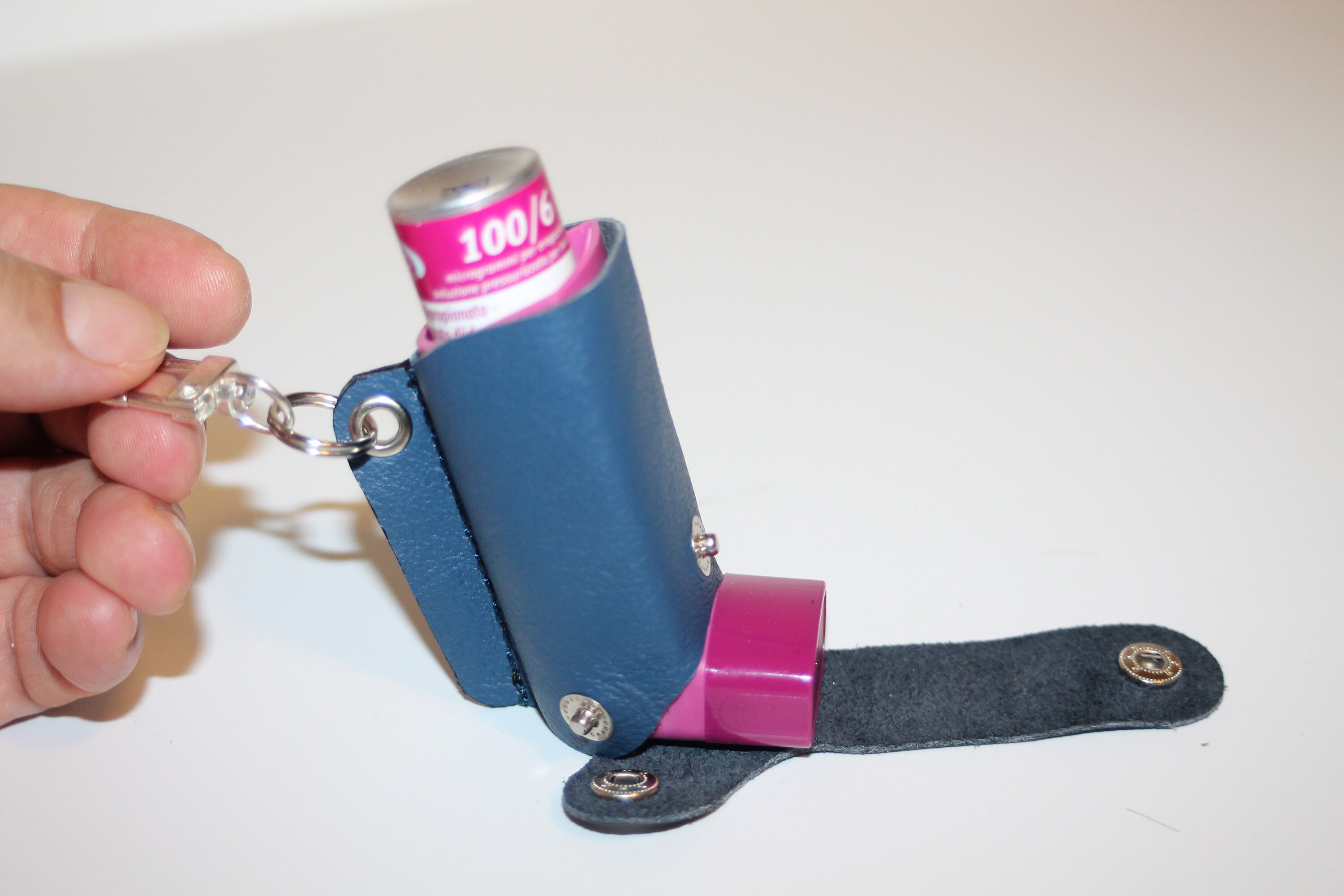 Leather Inhaler Case Personalized Leather Salamol Pouch - Etsy