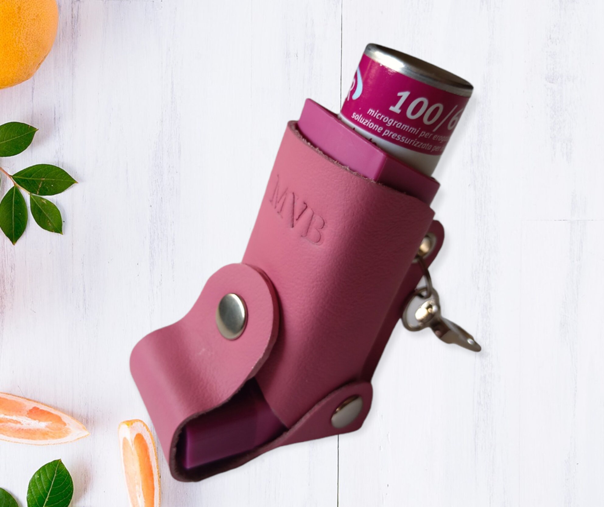 Leather Inhaler Case Personalized Leather Salamol Pouch - Etsy