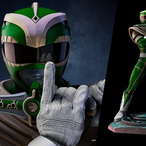Power Rangers Green Ranger 3D Print File Stls - Etsy