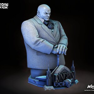 Kingpin Bust 3D Print File Digital Download - Etsy
