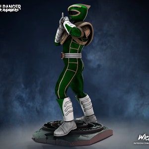Power Rangers Green Ranger 3D Print File Stls - Etsy