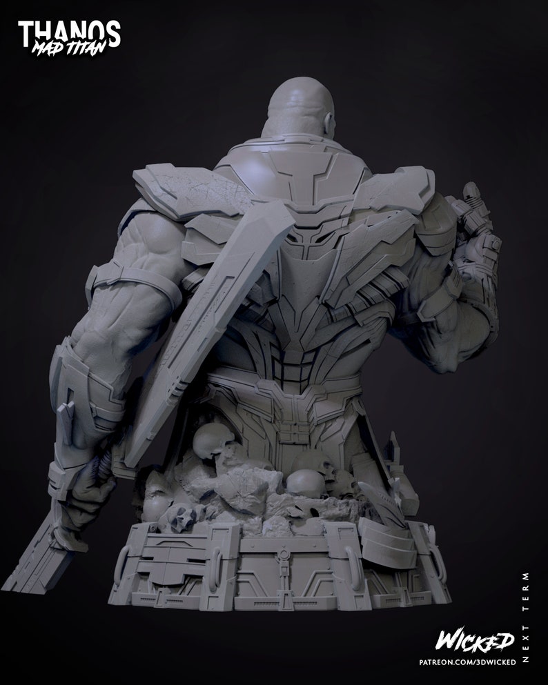 Thanos the Snap 3D Print File STL Digital Download (Download Now) - Etsy