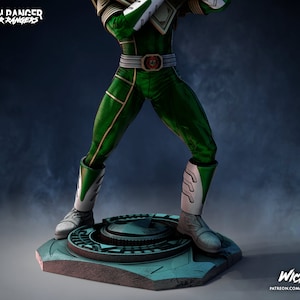 Power Rangers Green Ranger 3D Print File Stls - Etsy