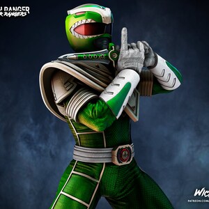 Power Rangers Green Ranger 3D Print File Stls - Etsy