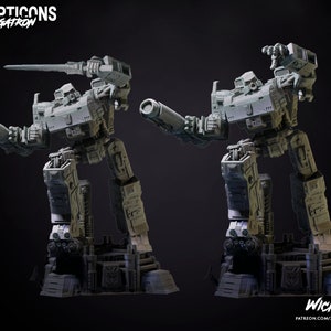 Megatron Model Transformers 3D Print File STL Digital Download ...