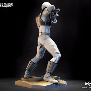 Power Rangers White Ranger 3D Print File Stls - Etsy