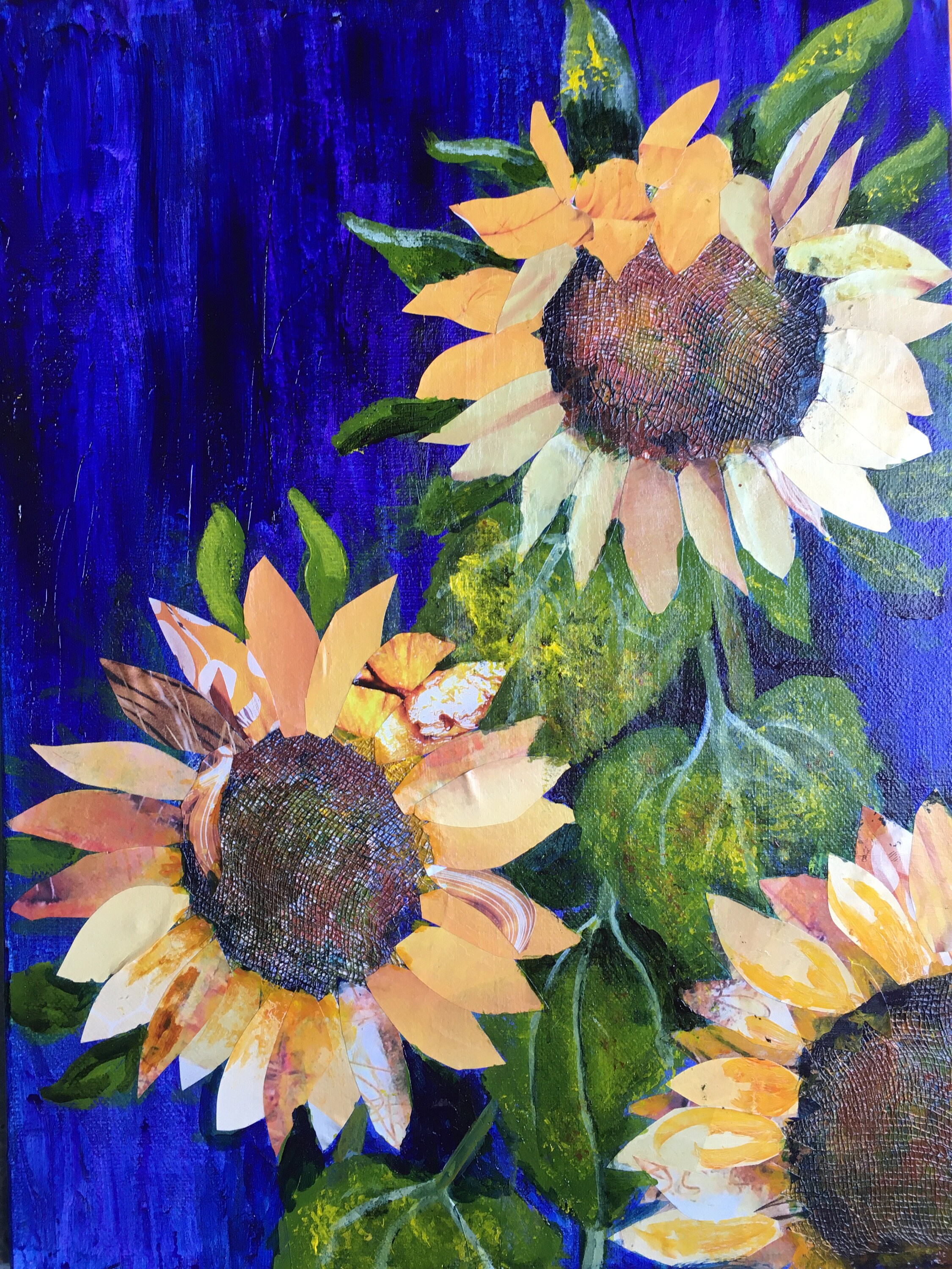 Sunflower China Mug From Original Painting - Etsy