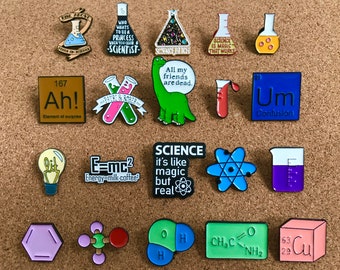 Chemistry Pins - Etsy