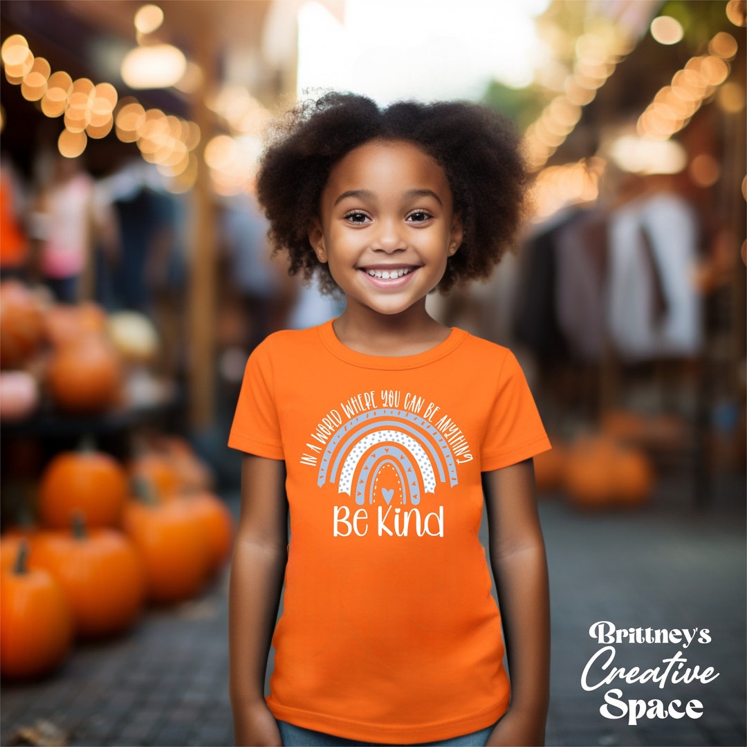 Anti Bully Be Kind Kids Shirt - Etsy