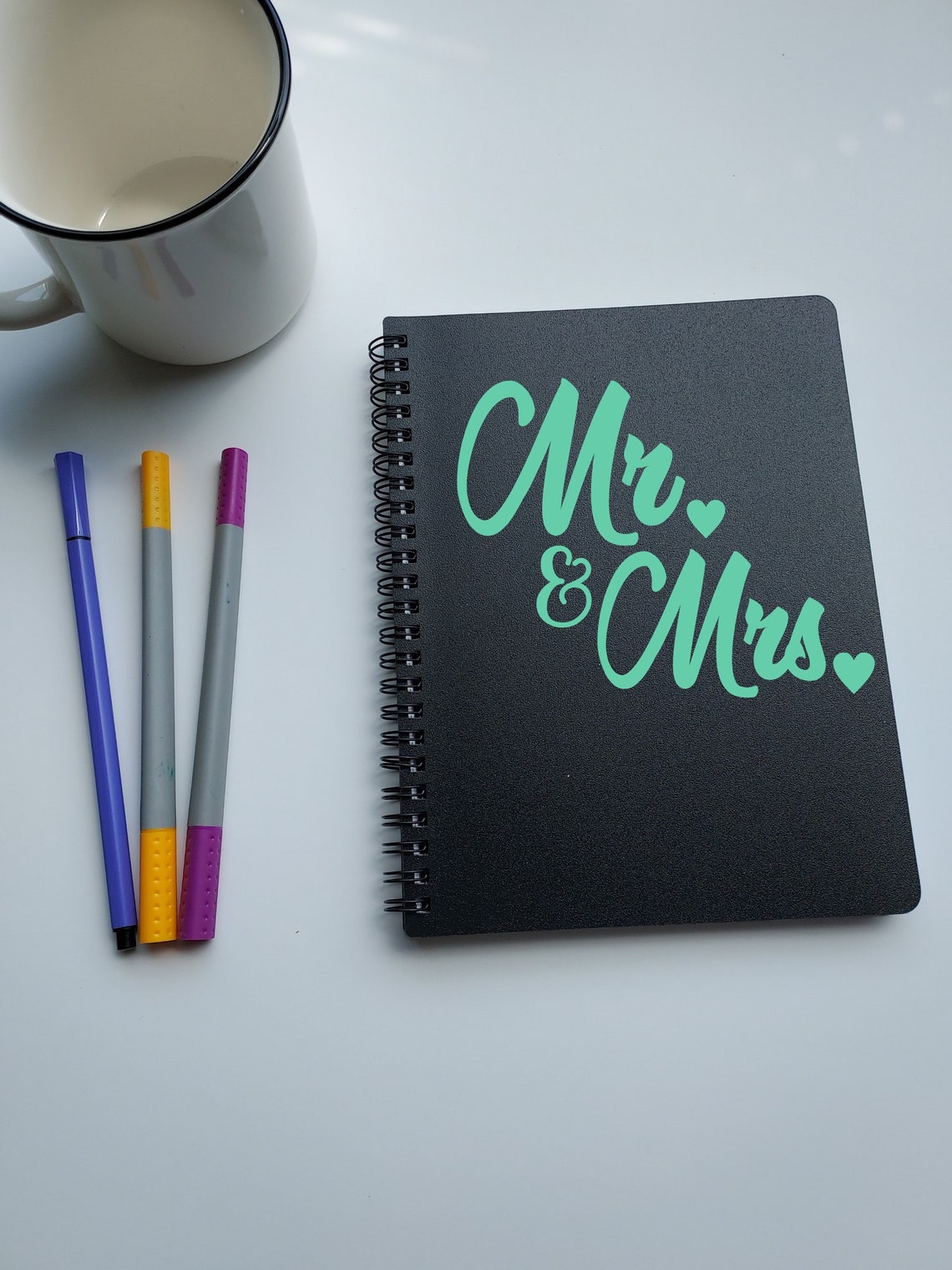 Mr. and Mrs. Decal Permanent - Etsy