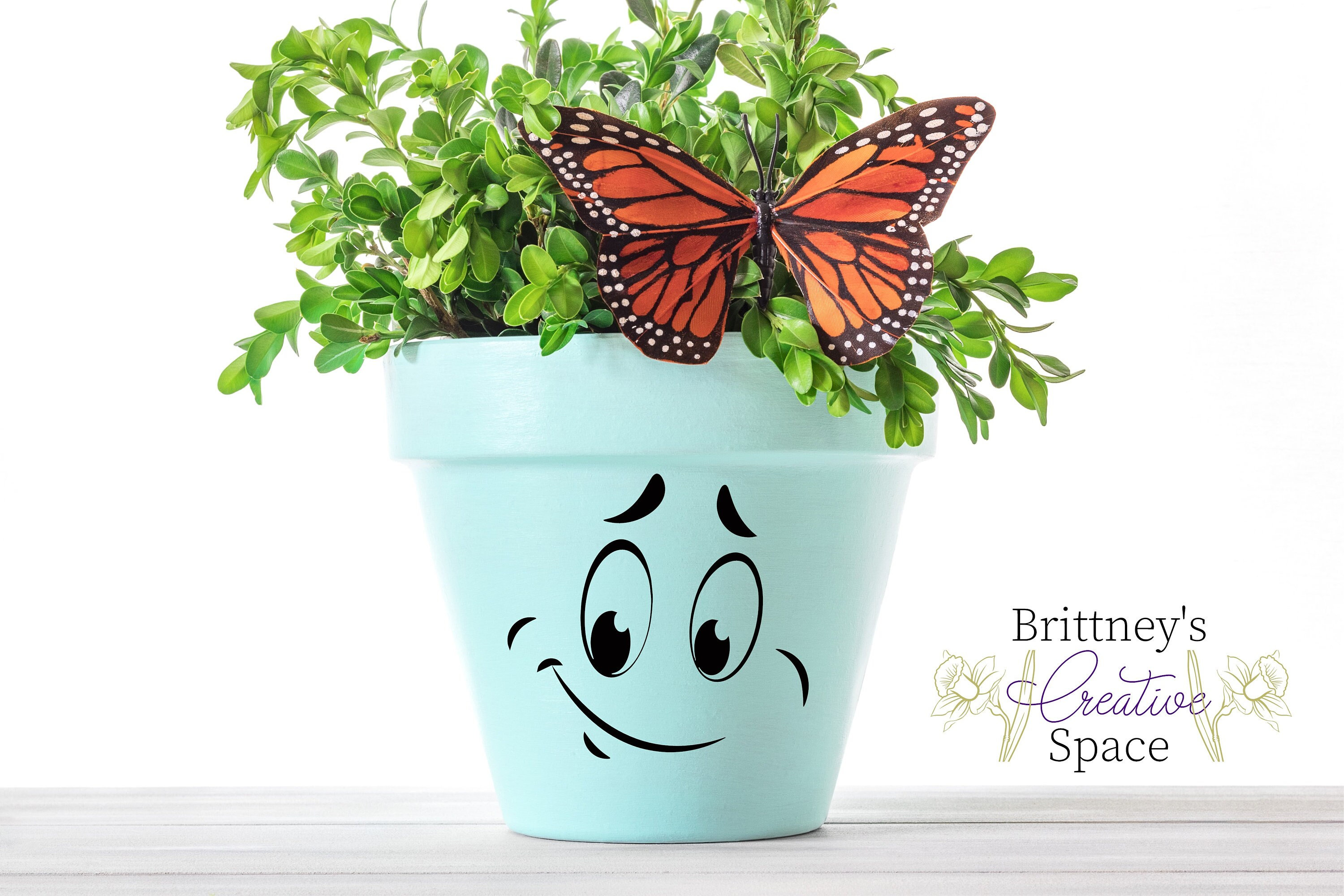 Set of 6 Cartoon Face Decals - Etsy