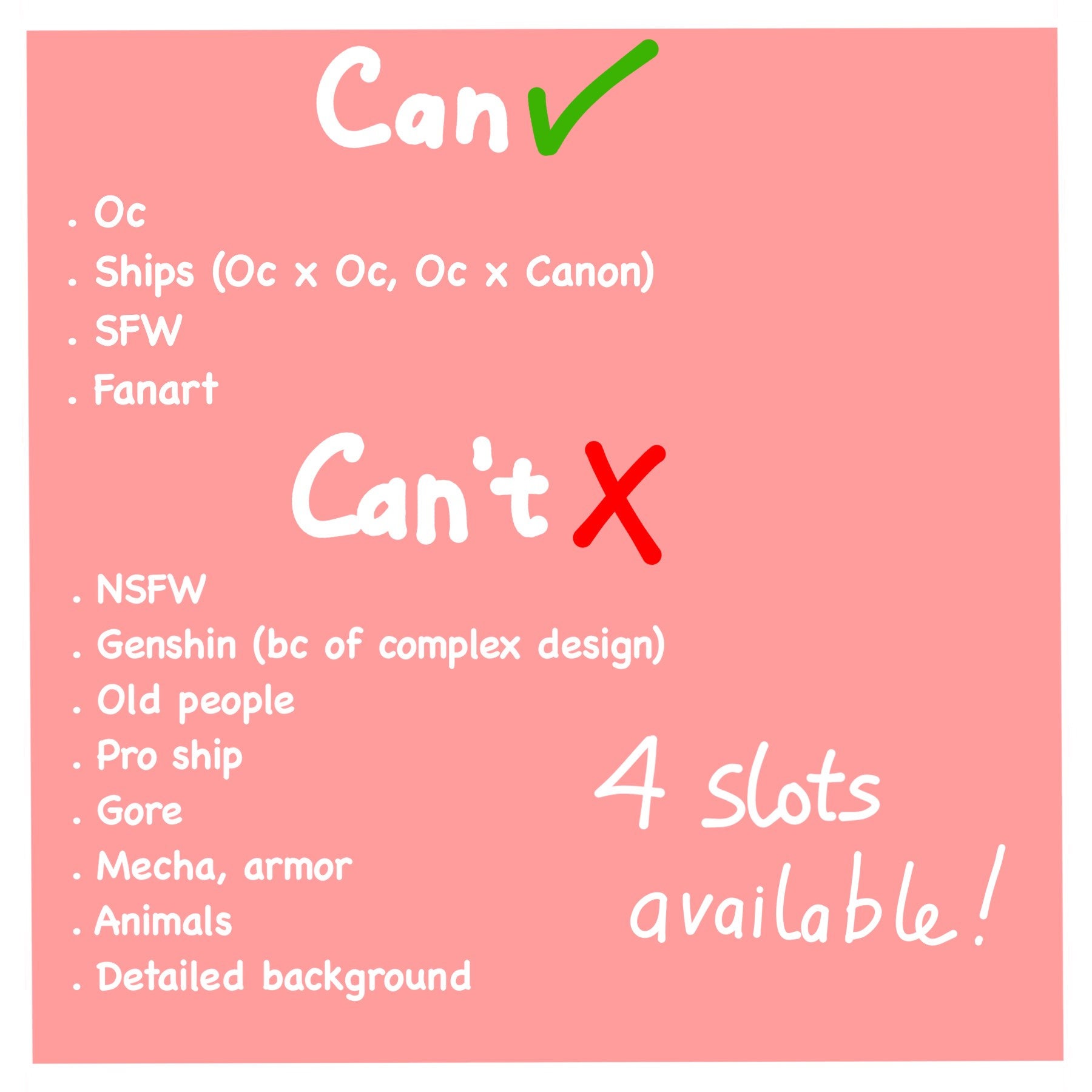 Art Commission (obey Me!, Ocs, OC Shipping, Etc) - Etsy