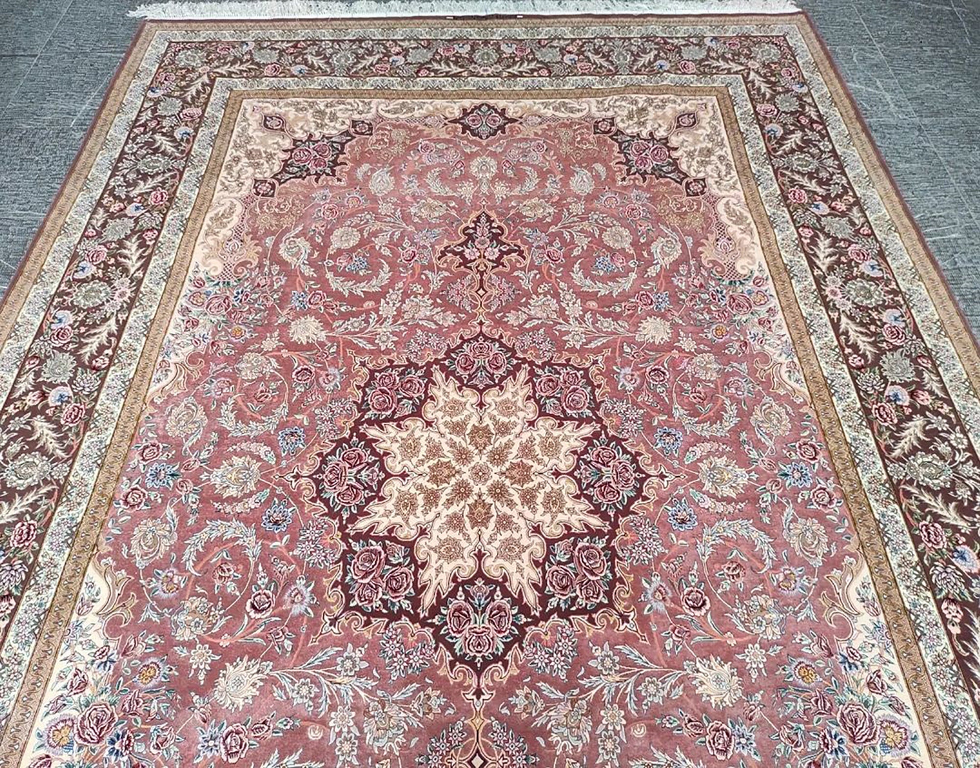 Magnificent Claret Red and Dried Rose Color 8x11 Ft Silk - Etsy