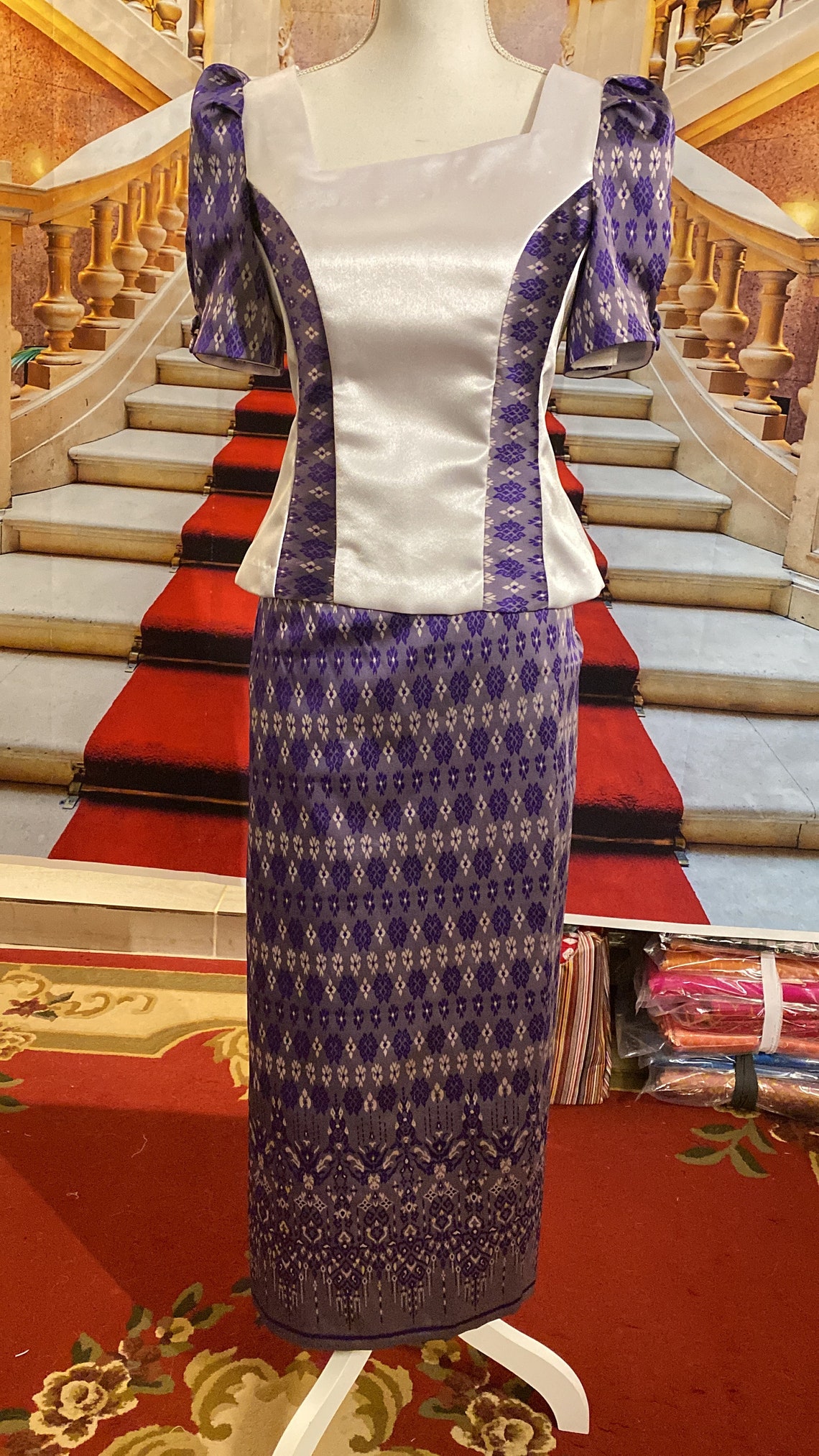 Cambodian Khmer Traditional Outfit - Etsy