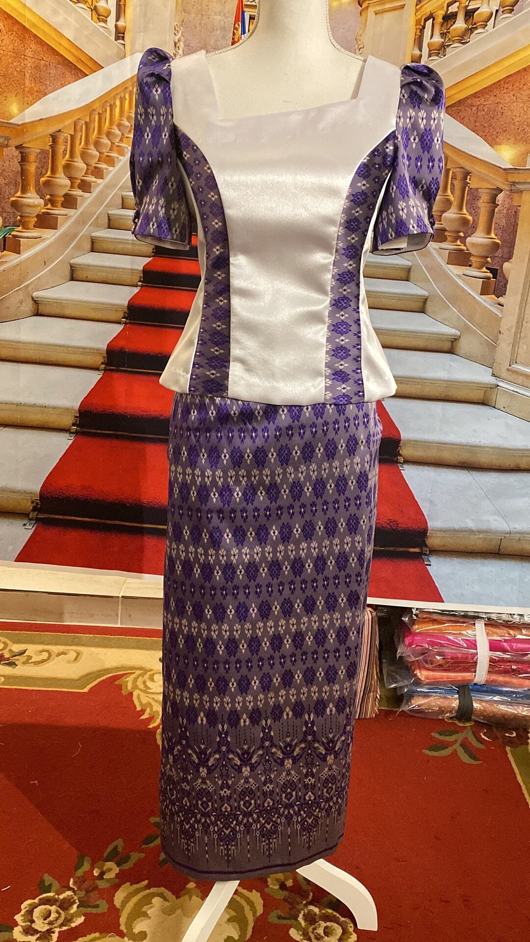 Cambodian Khmer Traditional Outfit - Etsy
