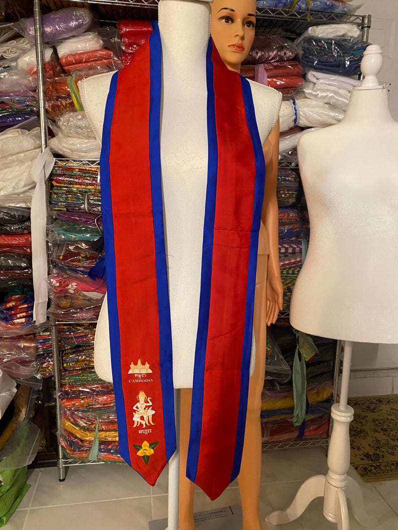 Cambodian Traditional Sash - Etsy