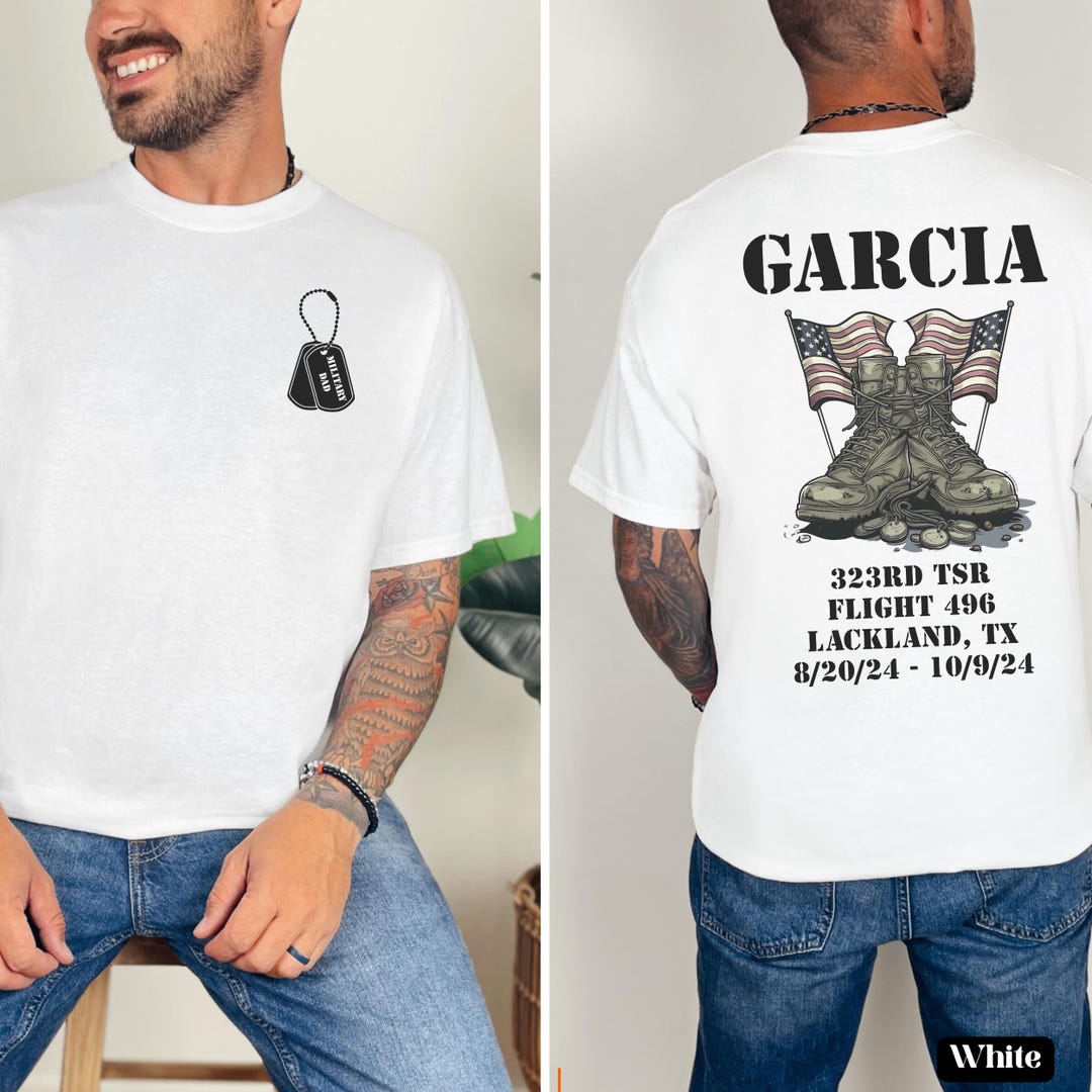 Military Boot Camp Graduation Shirt Personalized Basic Training Family ...