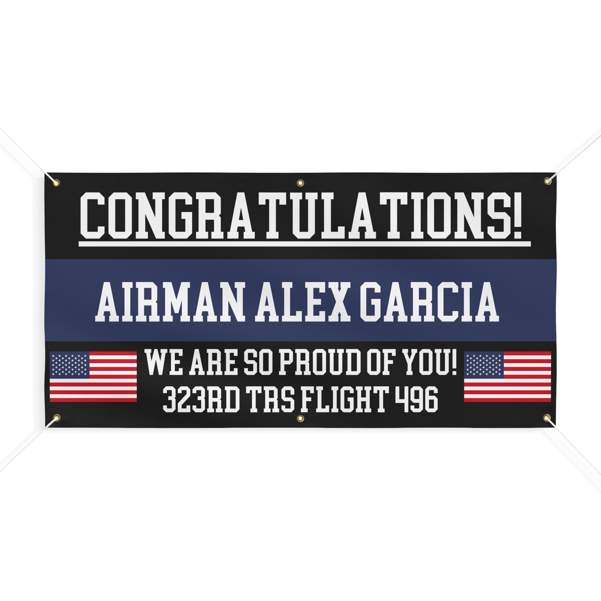 Air Force Basic Training Graduation Banner for Military Soldier ...
