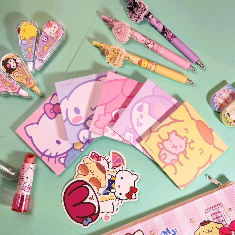 Hello Kittys Sticky Notes - Etsy