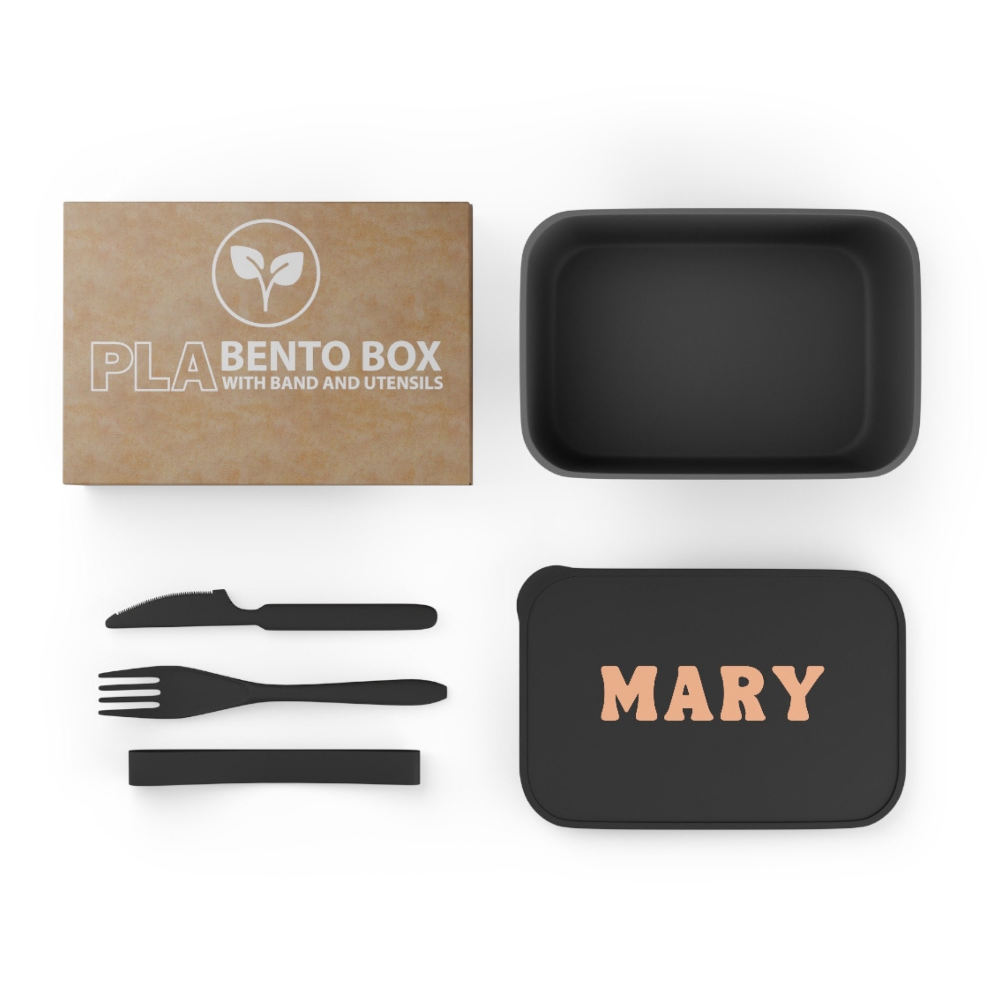 Personalized Bento Box Eco Friendly, Bioplastic Eco Lunch Box For Adults