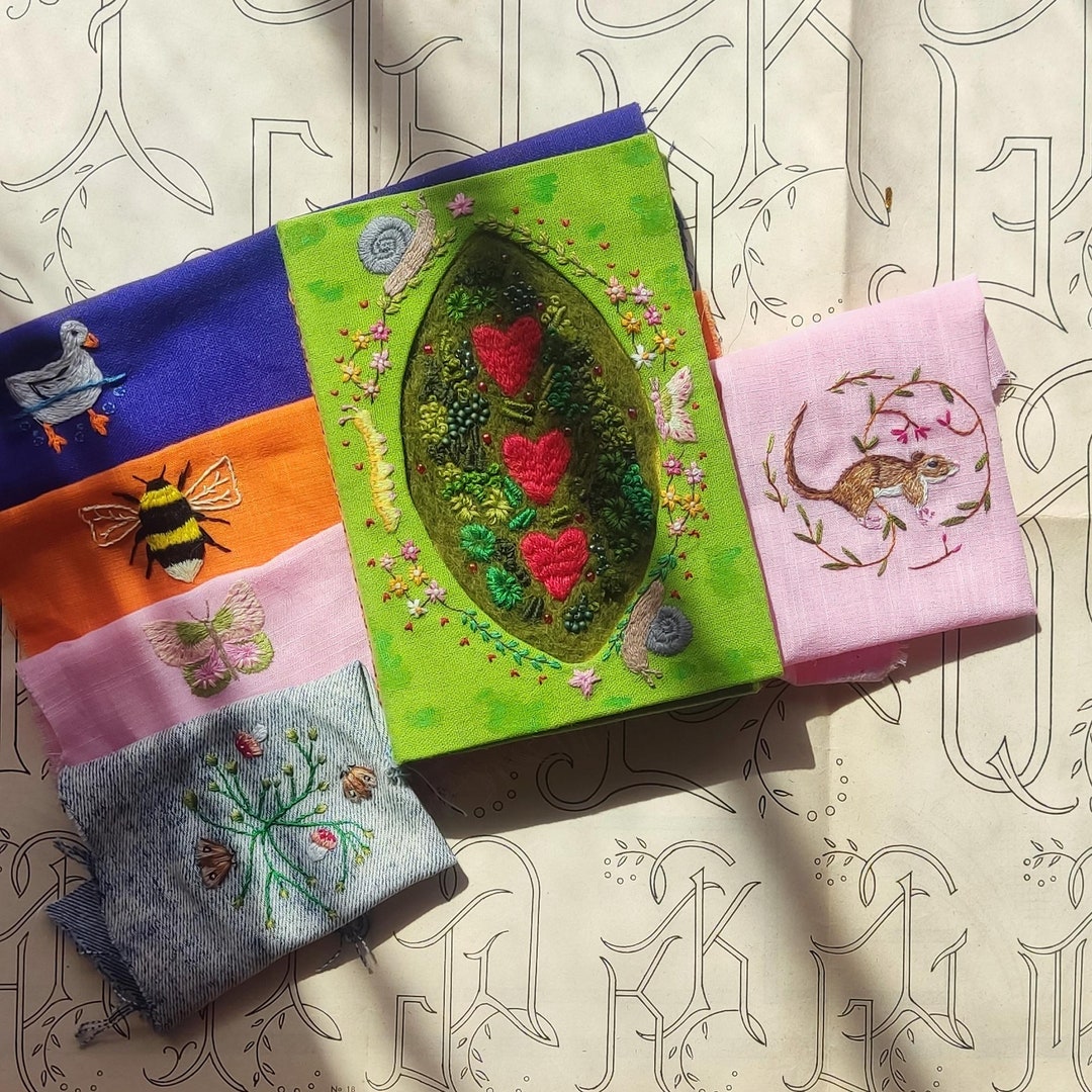 Botanical, Forest, Herb Journal, Junk Journal, Handmade Book, Unique ...