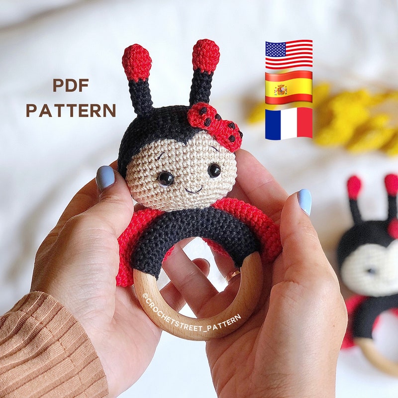 Ladybug Crochet Sweater - Etsy