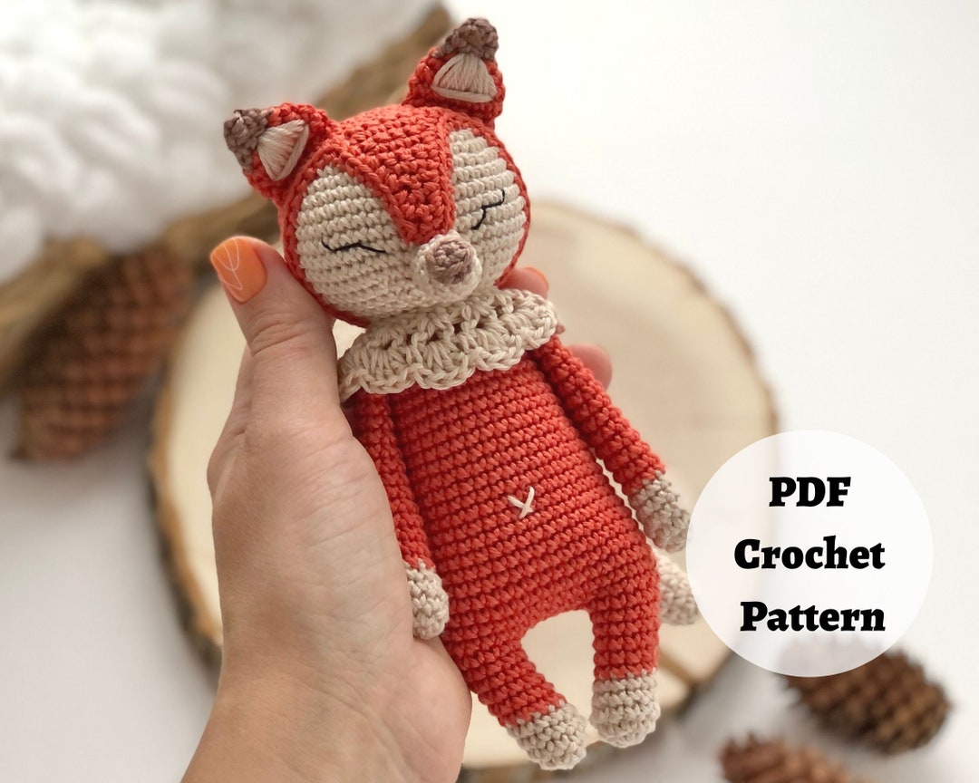 CROCHET PATTERN Amigurumi Fox Crochet Fox Pattern Amigurumi - Etsy Canada