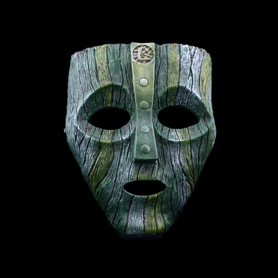 Loki Mask Jim Carrey Mask Movie Hard Resin Maskloki Replica - Etsy ...