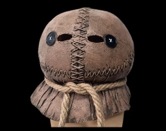 Burlap Horror Mask - Etsy