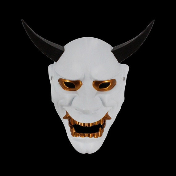 Japanese Traditional Hannya Mask Wearable Oni Maskhalloween | Etsy