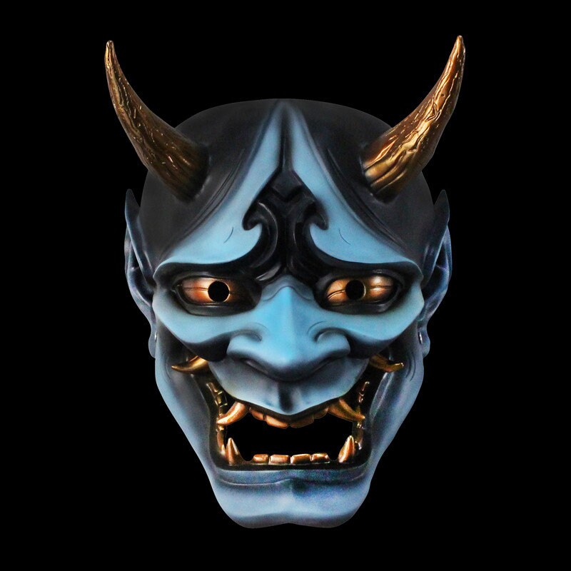 Blue Hannya Mask