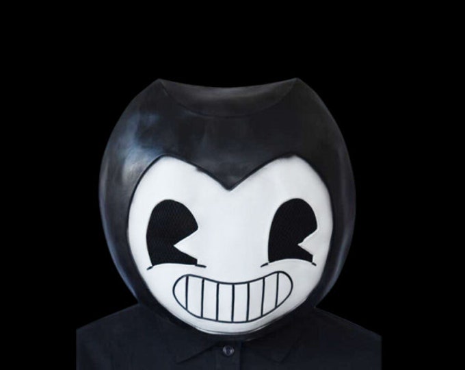 Boris Batim Prop Mask Handmade Cosplay Bendy and the Ink Machine ...