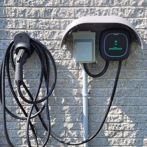 50cm Ev CHARGER CANOPY - Charger Weather Cover Against All Inclement ...